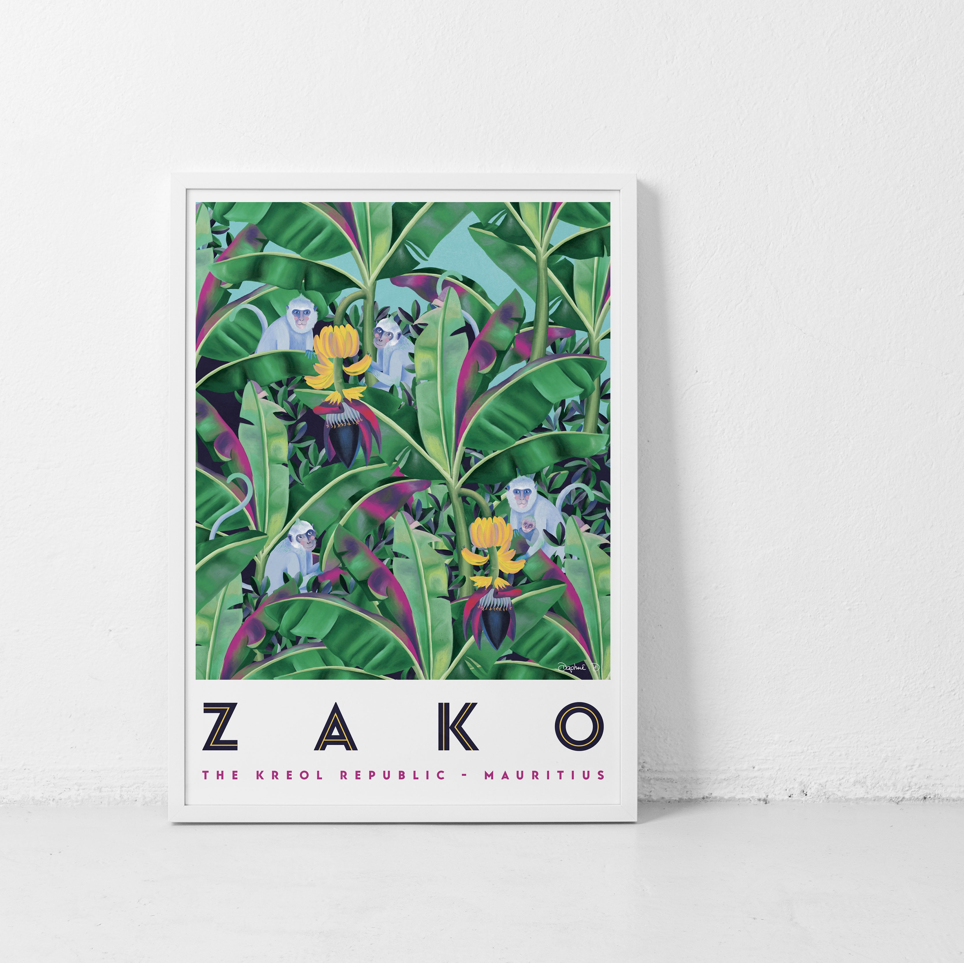 Poster ZAKO – The Kreol Republic